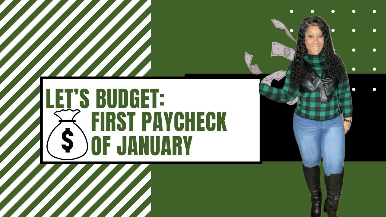 1st Paycheck Of January - YouTube