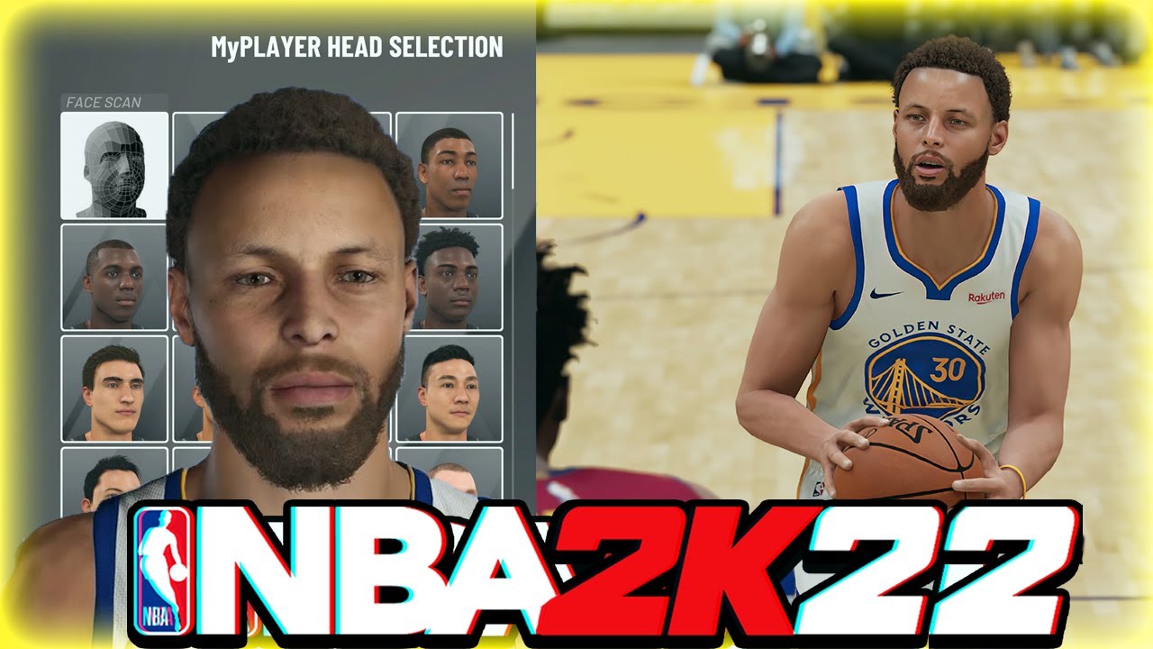 STEPHEN CURRY FACE CREATION !!! NBA 2K22 - YouTube