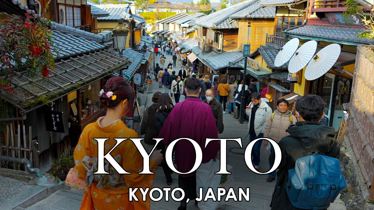 Relaxing Walk in the Traditional Streets of Kyoto | Kyoto, Japan 🇯🇵 ...