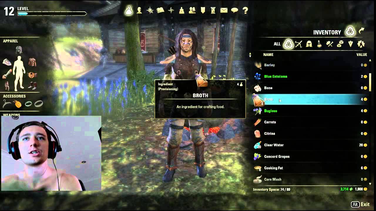 Cowamatic - Elder Scrolls Online - Basic Provisioning Guide - YouTube