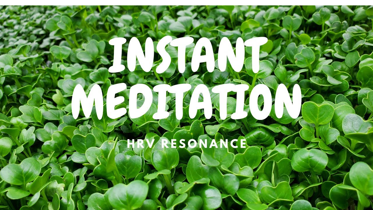 1 Hour Guided Meditation Of Hrv Resonate Breathing At 3 Bpm Binaural