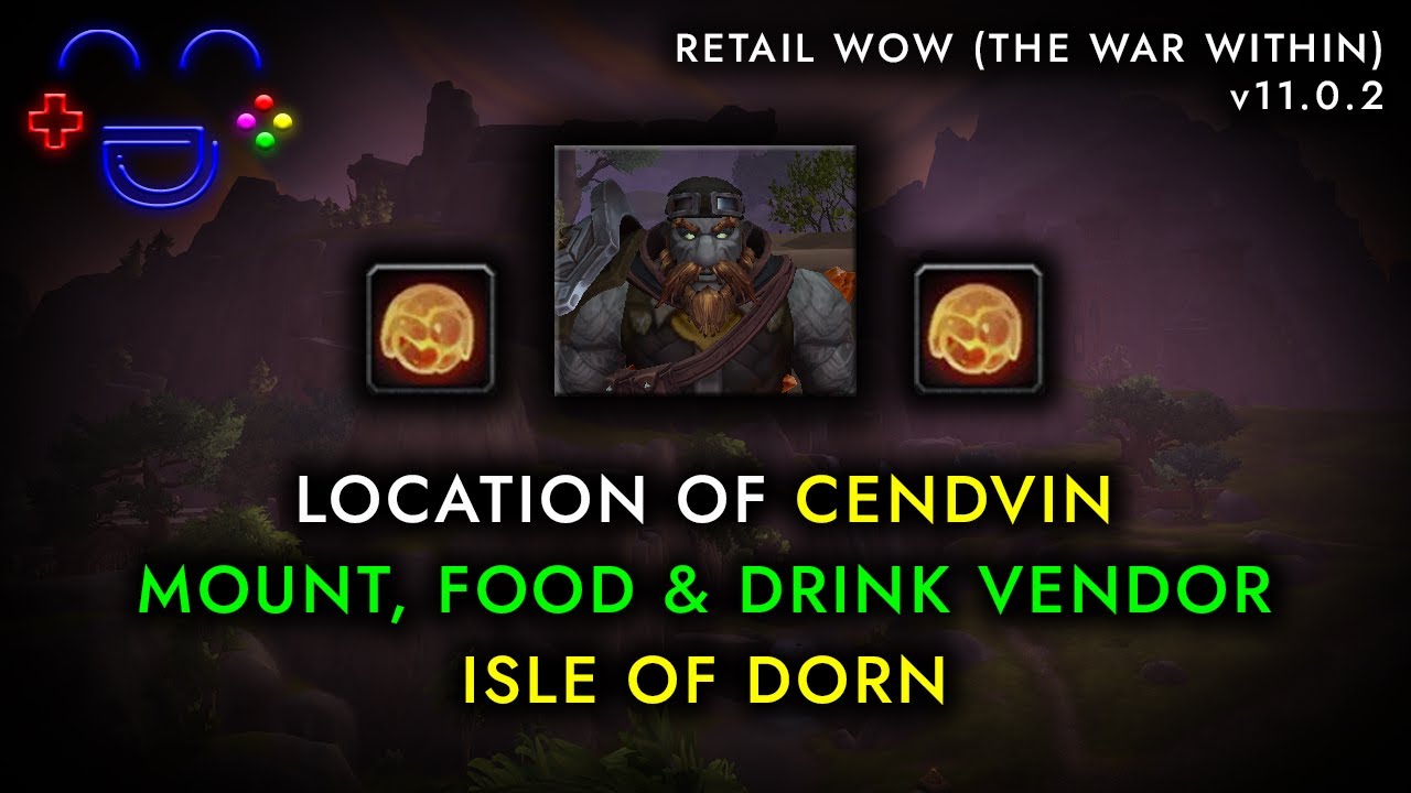 Cendvin Merchant WoW The War Within - YouTube