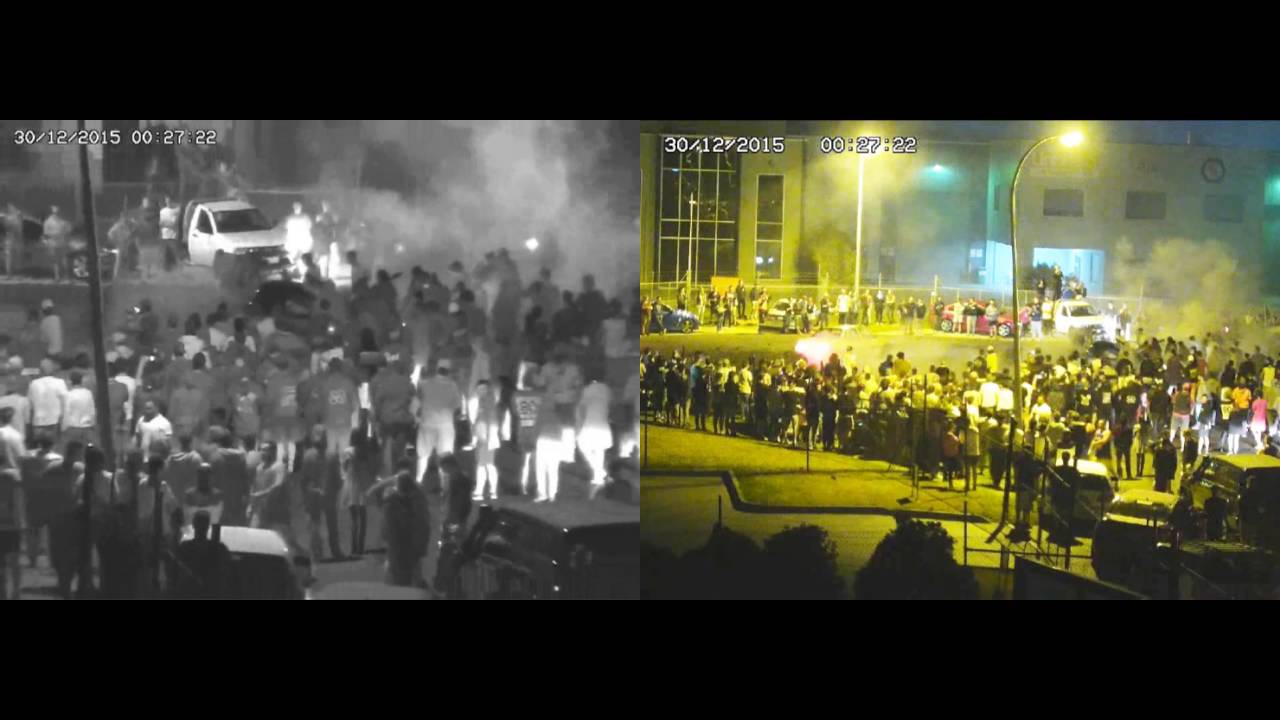 CCTV footage of 'skids', from 30 December, 2015 - YouTube