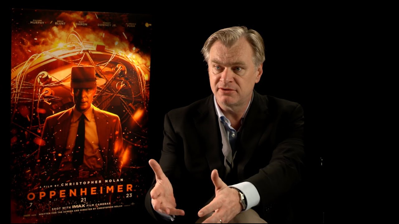 Oppenheimer Movie Interviews With Director Christopher Nolan and The Cast - YouTube