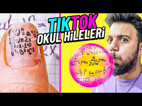 TİKTOK OKUL HİLELERİ! (EFSANE KOPYA TAKTİKLERİ!)