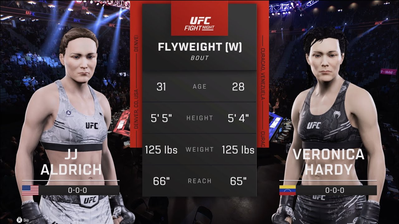 UFC St. Louis: Aldrich vs Hardy (UFC 5 Simulation) - YouTube