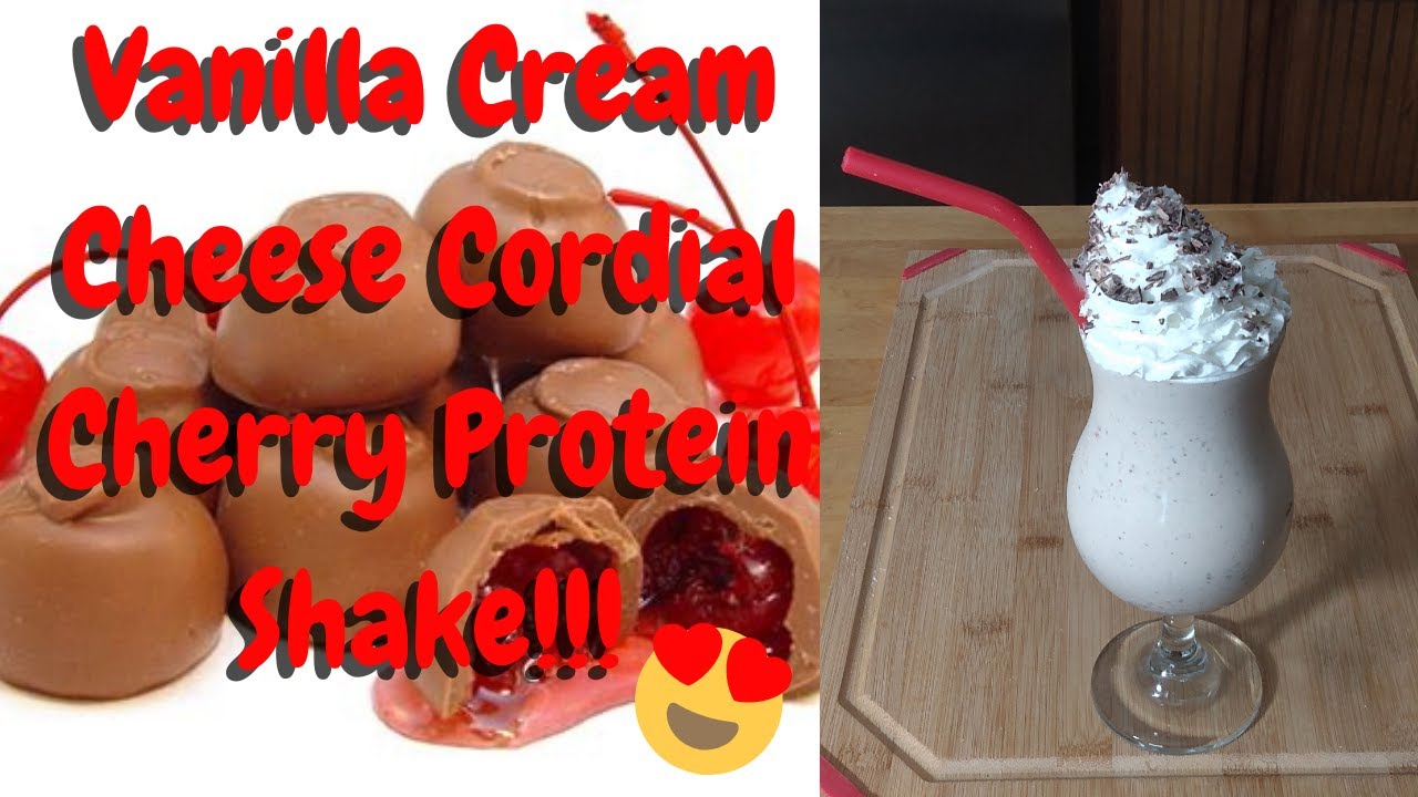 Cordial Cherry Protein Shake - YouTube