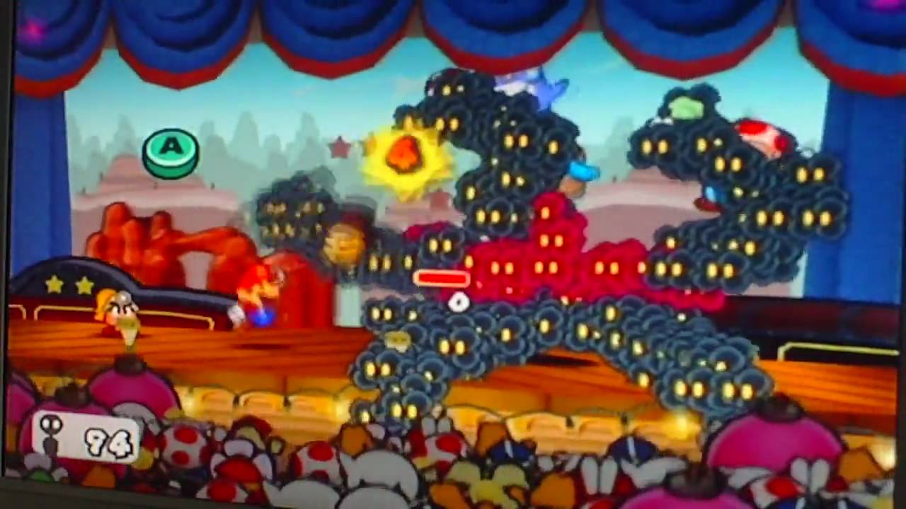Lets Play Paper Mario The Thousand Year Door 94 Smorg Battle - YouTube