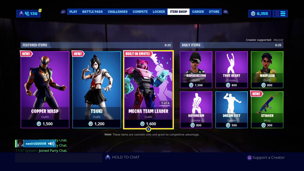 Fortnite shopping spree - YouTube