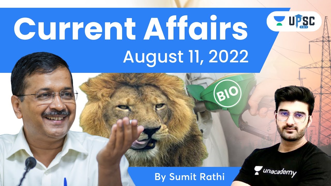 Daily Current Affairs in Hindi By Sumit Rathi | 11-Aug-2022 | The Hindu ...