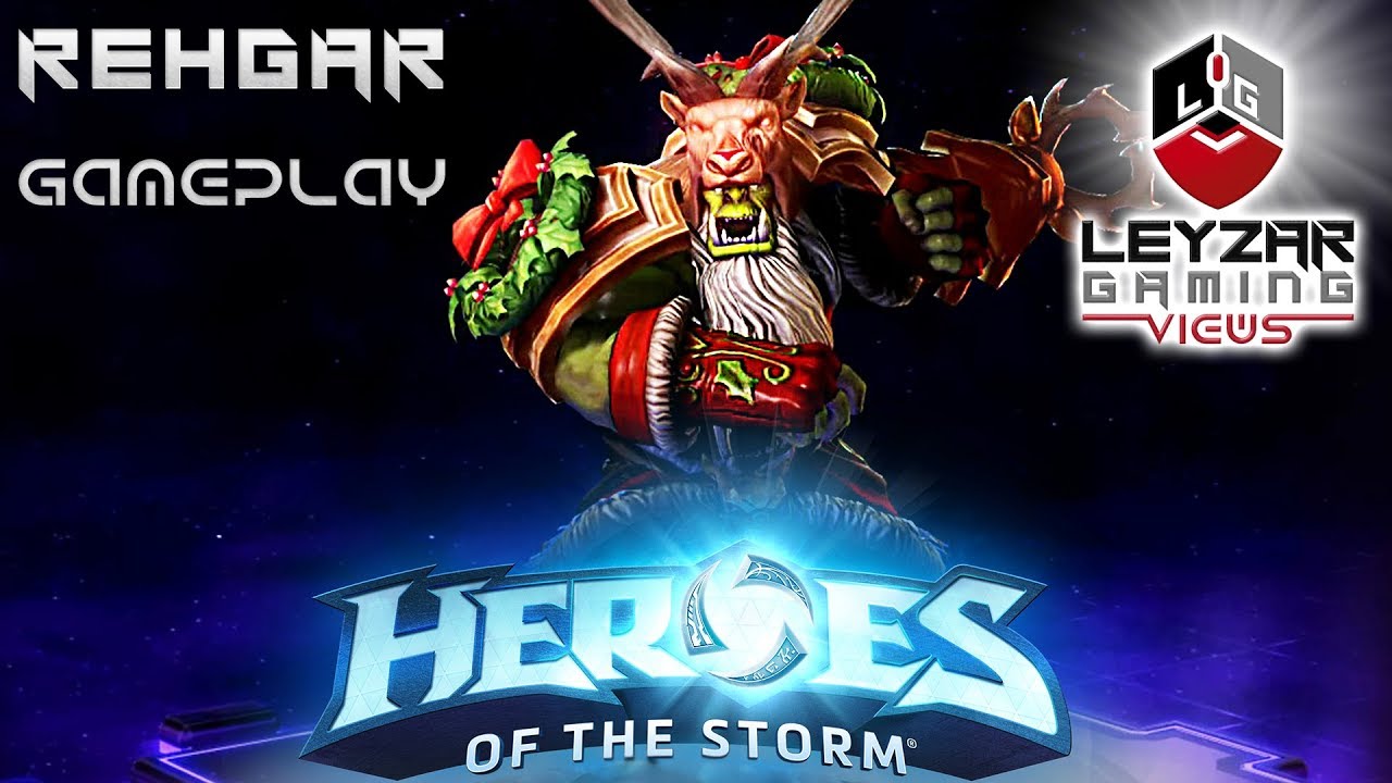 Heroes of the Storm (Gameplay) - Rehgar Fights to the End (HotS Rehgar ...