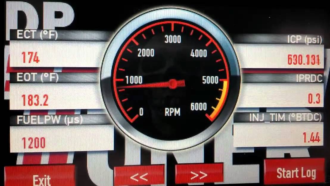 6 digital gauges and 1 analog - YouTube