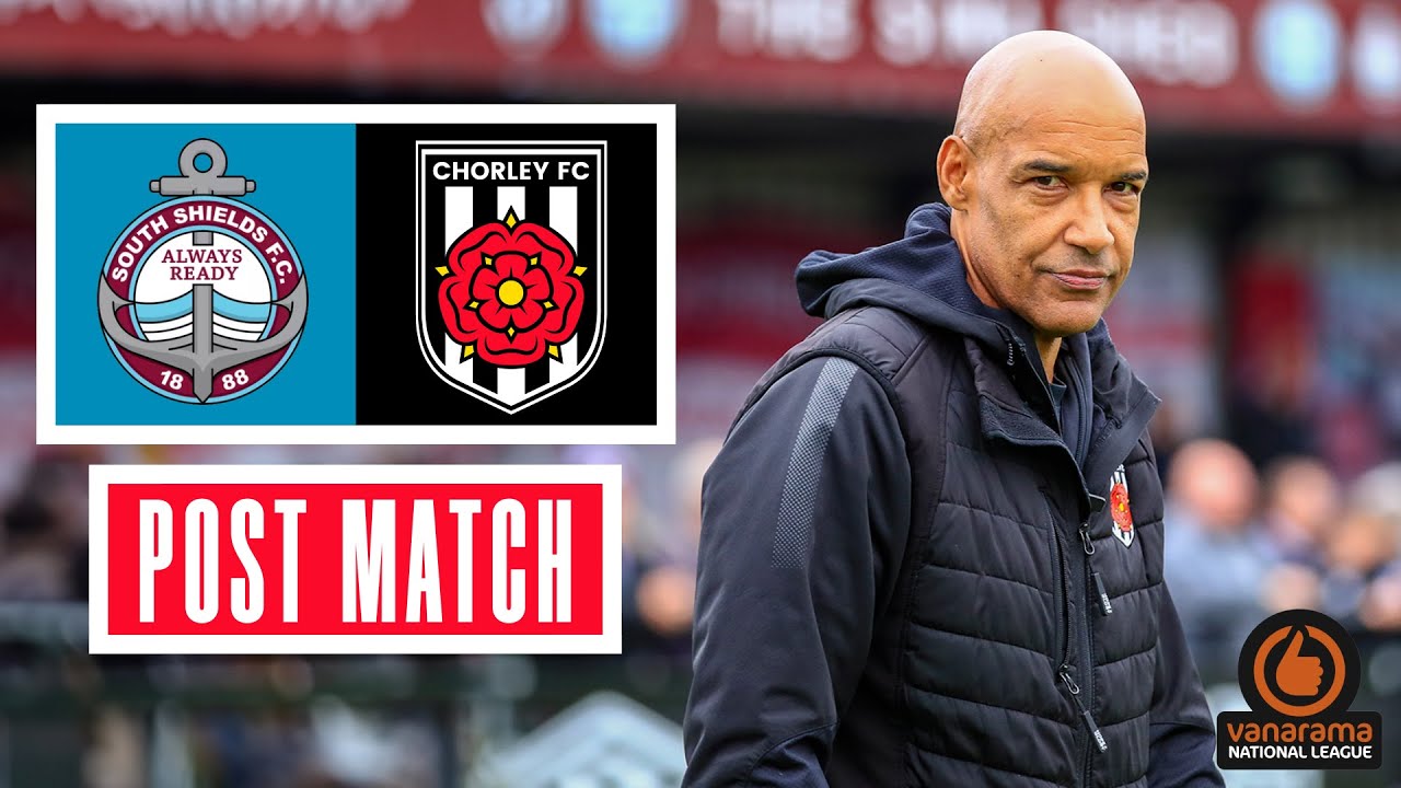 Andy Preece: post match, South Shields (a) - YouTube