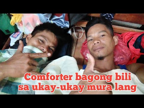 GOOD VIBES-Comforter bagong bili sa ukay-ukay - YouTube