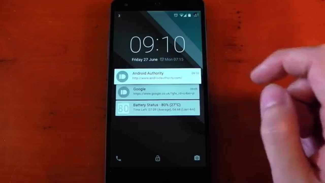 Android " L" - Developer preview - Hands-on - YouTube