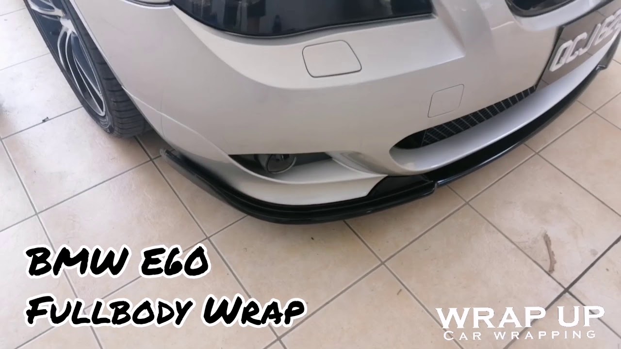 BMW E60 | FULLBODY WRAP | ELECTRIC DARK GREY | CARSDERE - YouTube