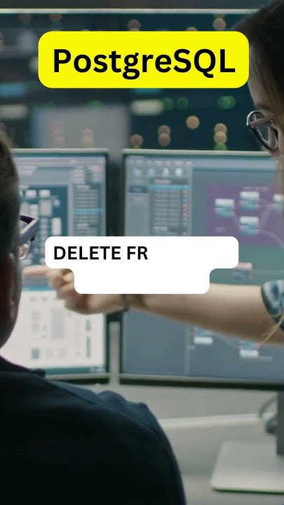 PostgreSQL DELETE - YouTube