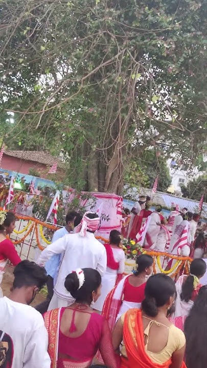 Sarhul puja 2023 sarna maidan siromtoli Ranchi #shorts - YouTube