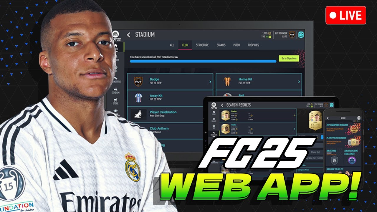 EA FC 25 WEB APP IS HERE! STARTER PACKS! SERVERS DOWN? (VERTICAL) - YouTube
