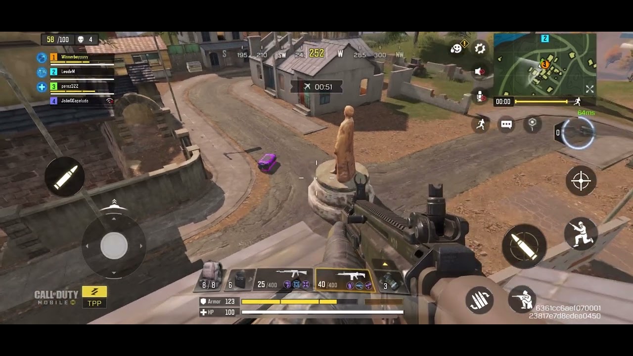 Playing battle battle royal call of duty - YouTube