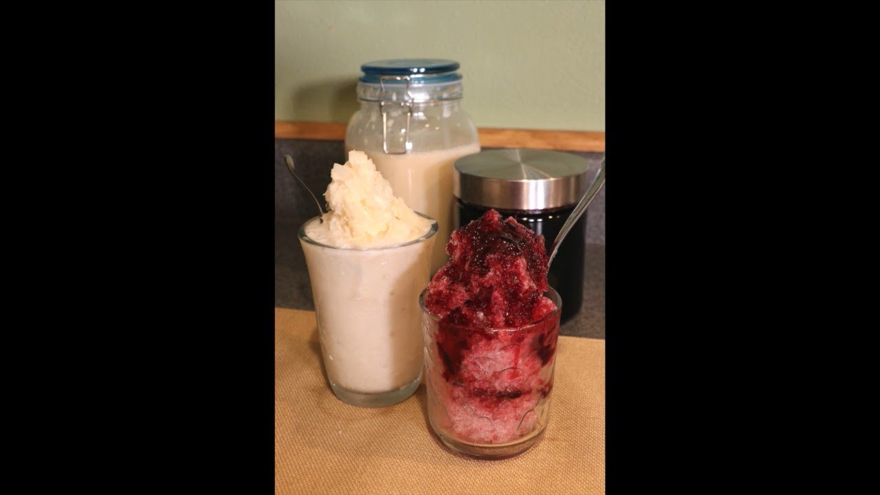 Receta: Almíbar De Coco Y Jamaica Para Raspados - YouTube