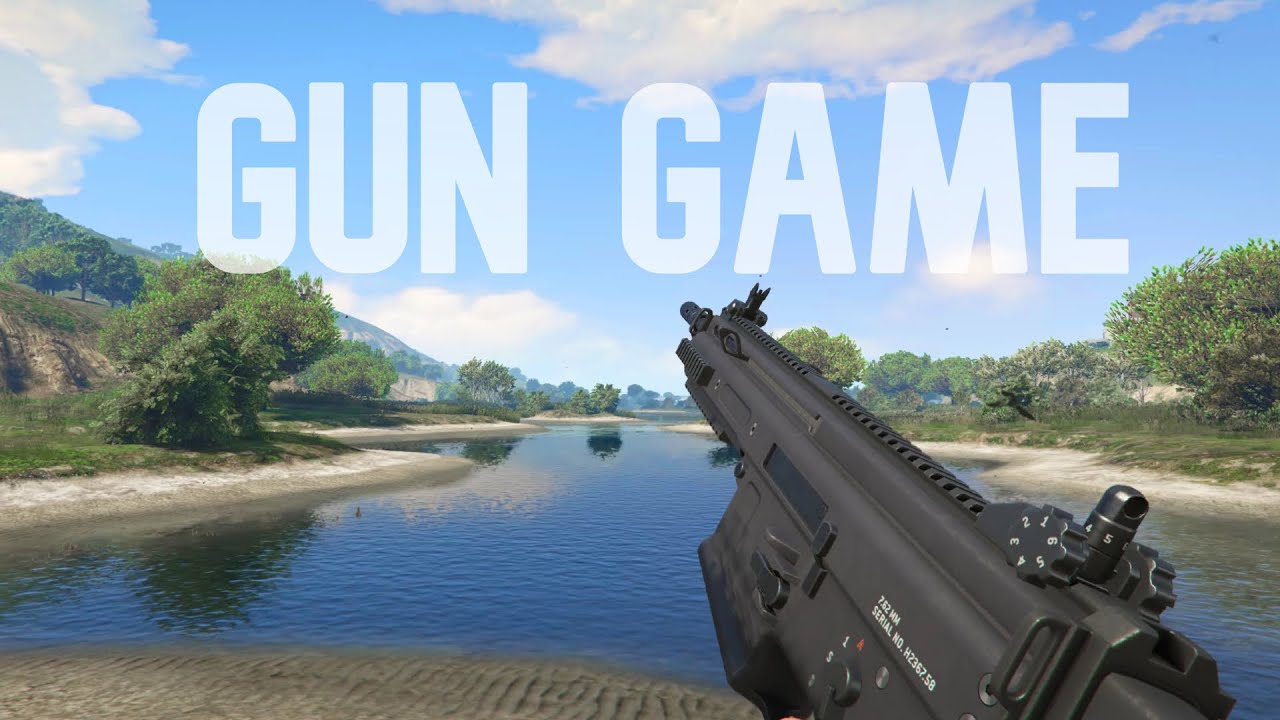 Rockstar added Gun Game but goofy - YouTube