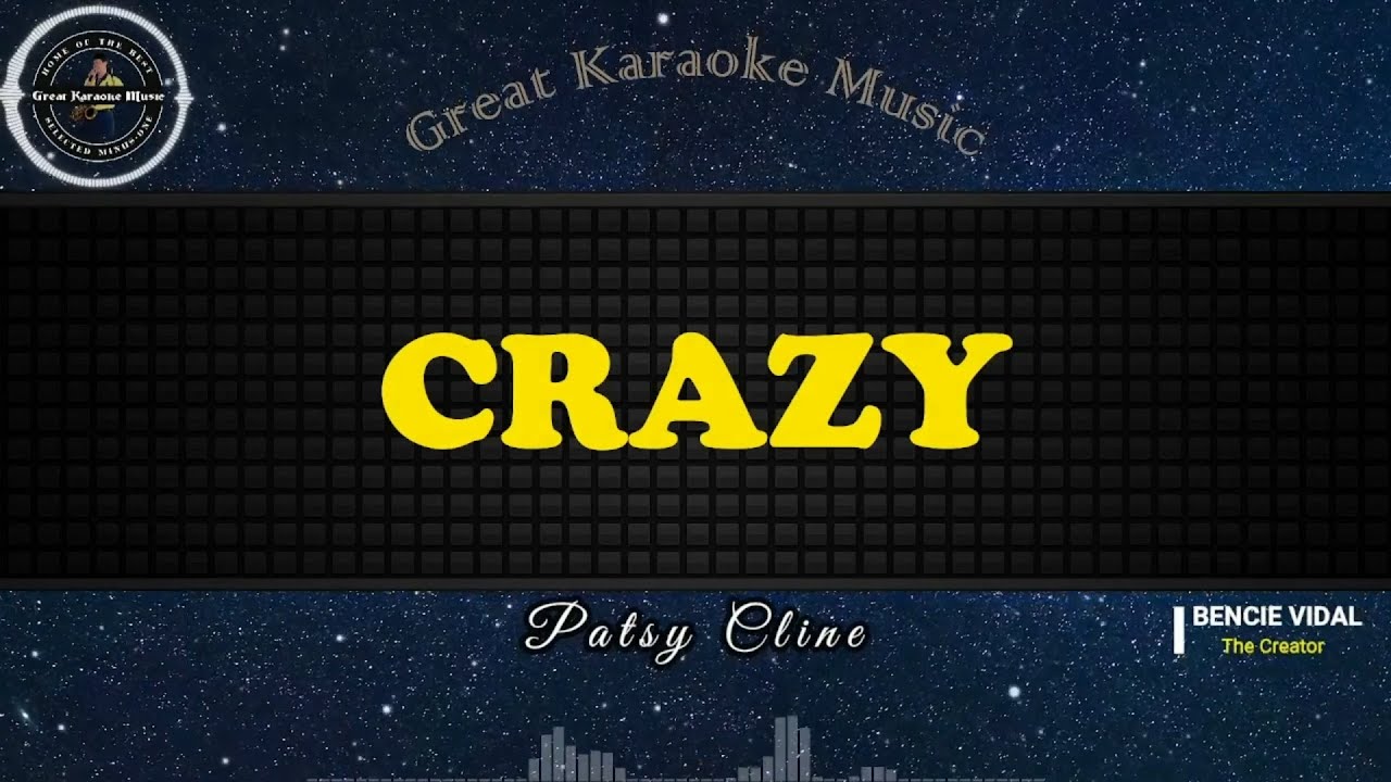 Crazy (KARAOKE) Patsy Cline - YouTube