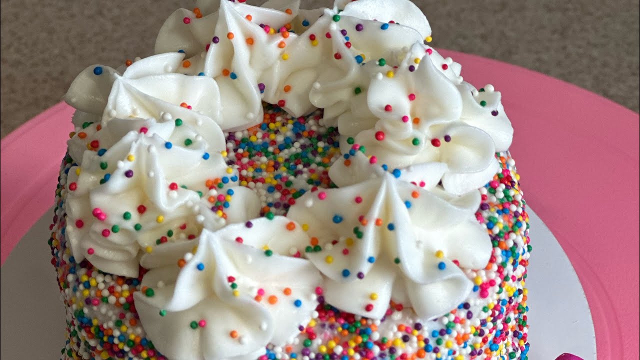 WAX CAKE w/ SPRINKLES - YouTube