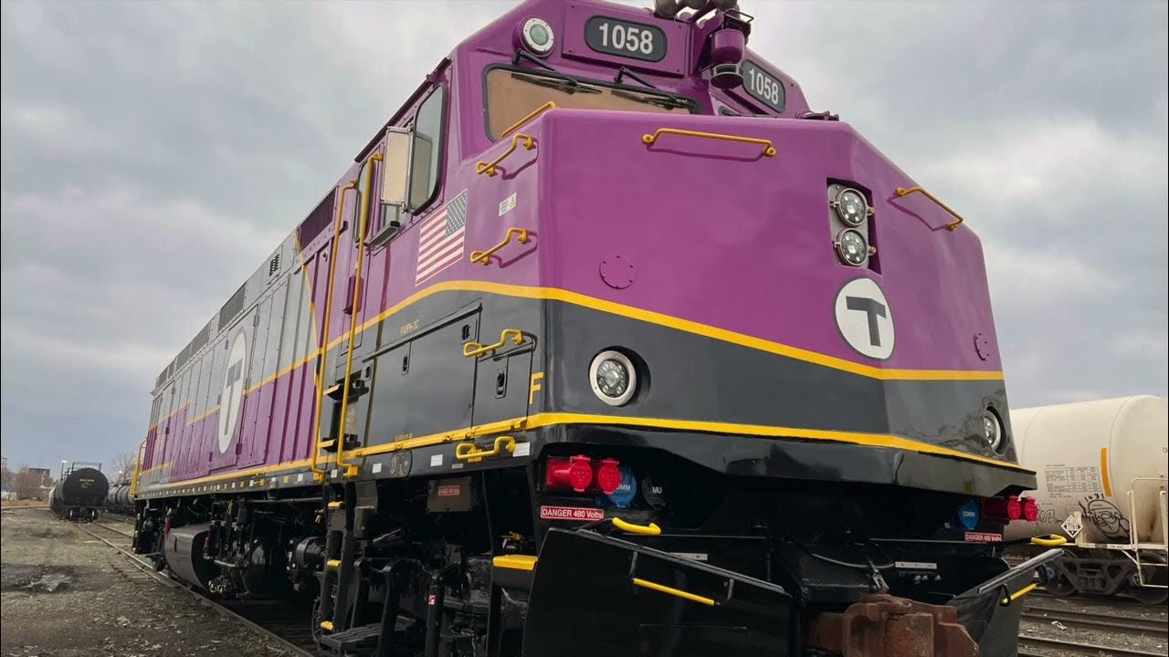 MBTA 1058 Coming Home!! - YouTube
