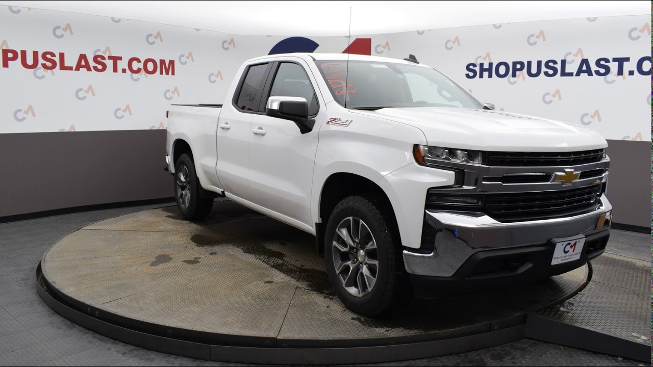 2020 Summit White Chevrolet Silverado 1500 Double Cab #C1302 - YouTube