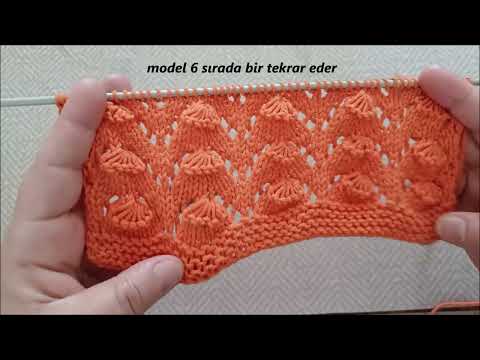 Türkan Şoray Kirpiği Nasıl Yapılır / How to Make Türkan Şoray Eyelashes /  Knitting Patterns