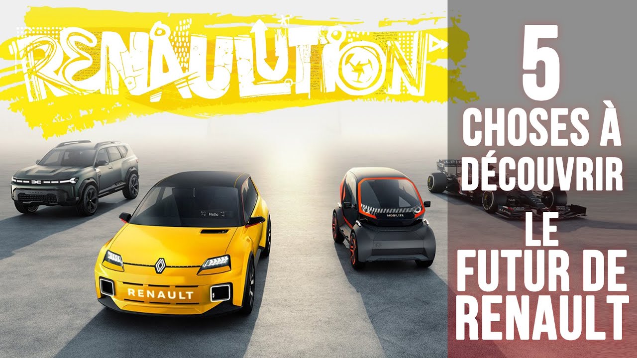 Renaulution, 5 choses à savoir sur le futur de Renault - YouTube
