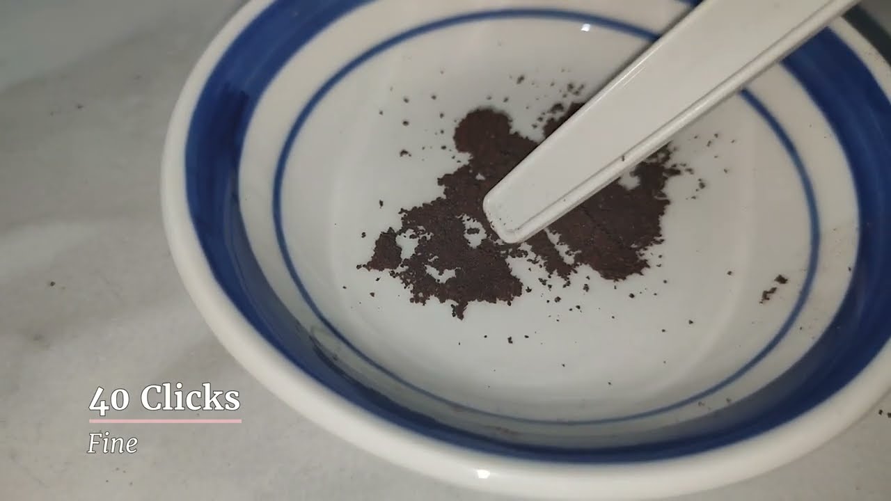 Kingrinder K6 - Grind Settings Sizes Reference - YouTube