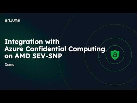 Integration with Azure Confidential Computing on AMD SEV-SNP - YouTube