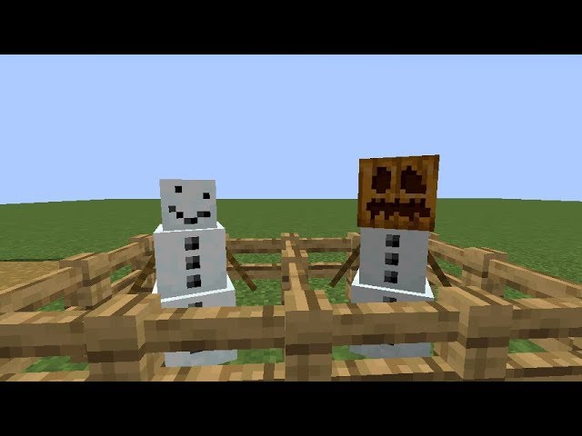 Minecraft Snow Golem Oppskrift How Come My Snow Golem Isn't Making