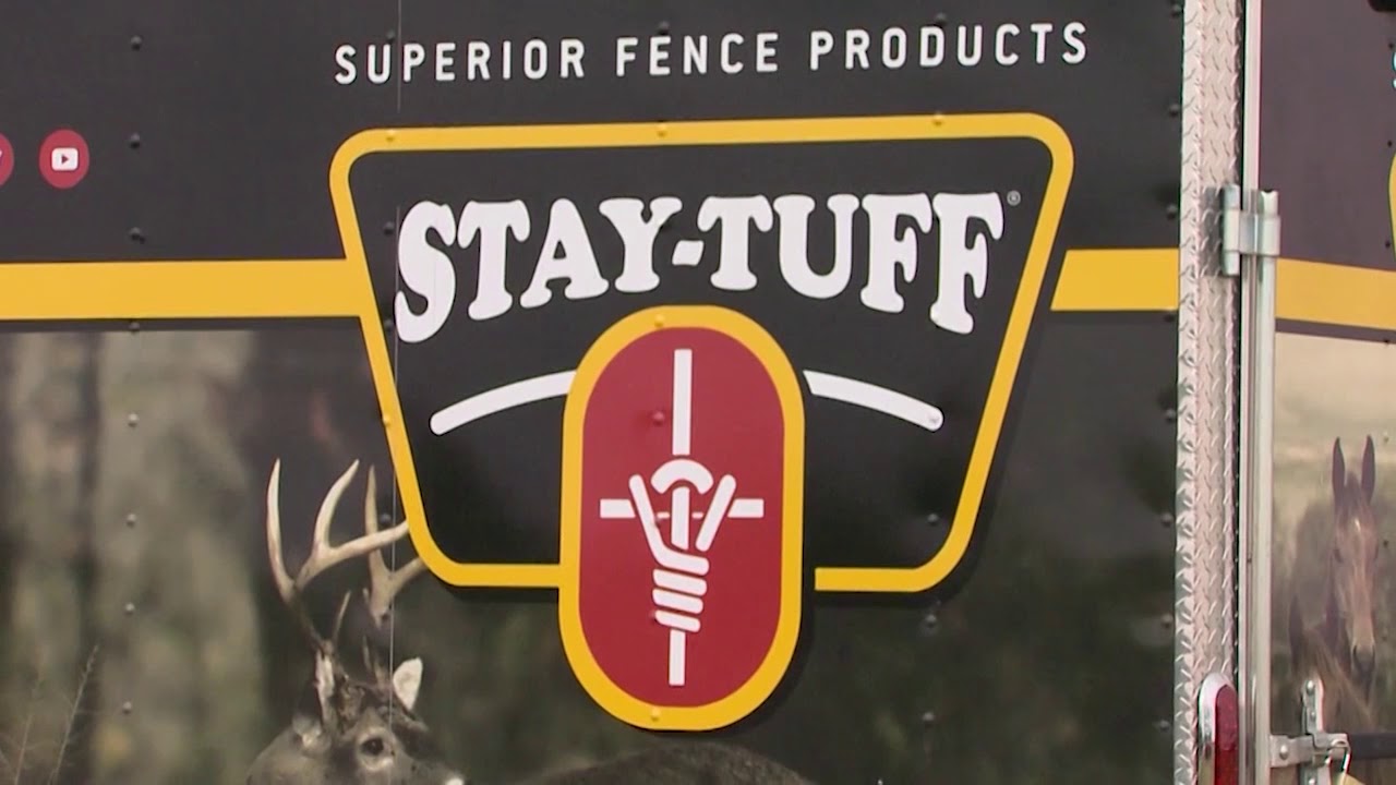 Keeping Cattle in Place with Stay-Tuff Fencing - YouTube