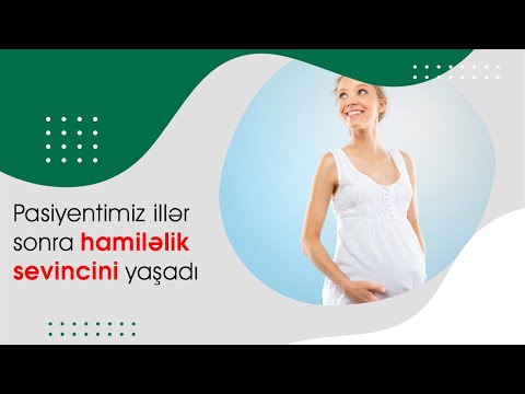 5 ildir övlad sahibi olmaq istəyən pasiyentimizə övlad sevinci