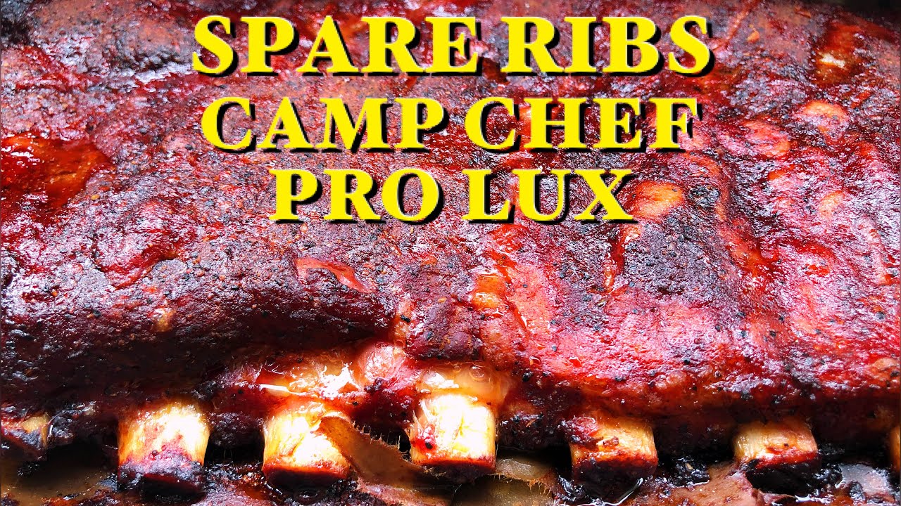 SPARE RIBS ON THE CAMP CHEF PRO LUX/ARMADILLOPEPPER.COM BBQ SAUCE ...