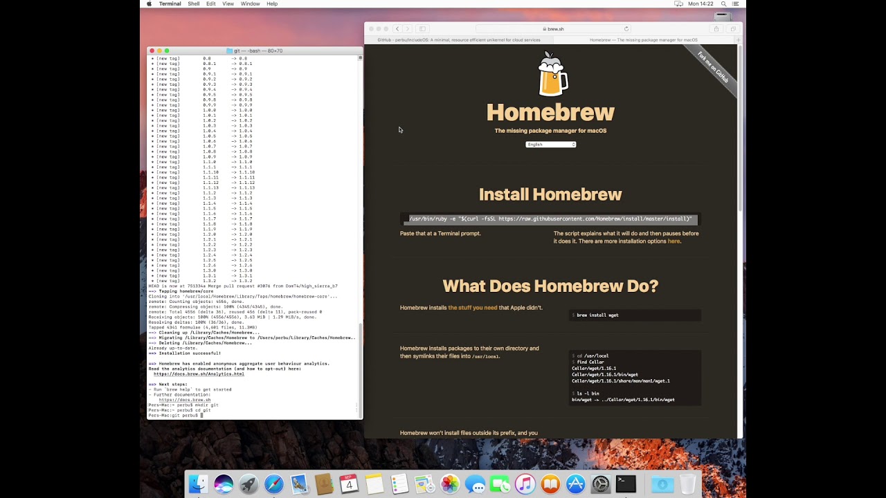installing includeos on macos - YouTube