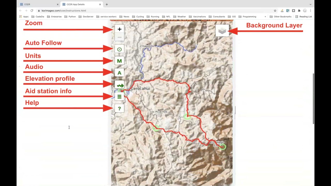 Installing CCER map app on desktop - YouTube