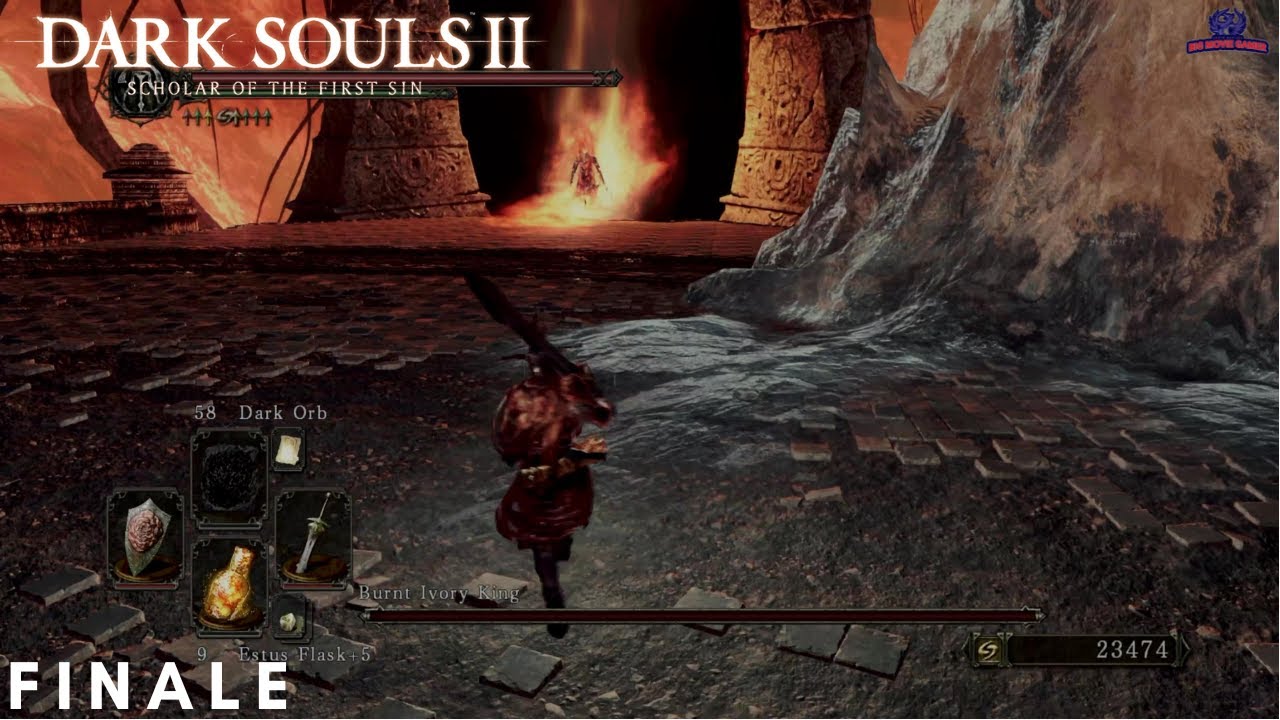 Dark Souls II Let's Play Finale Crown of the Ivory King Finale Burnt ...