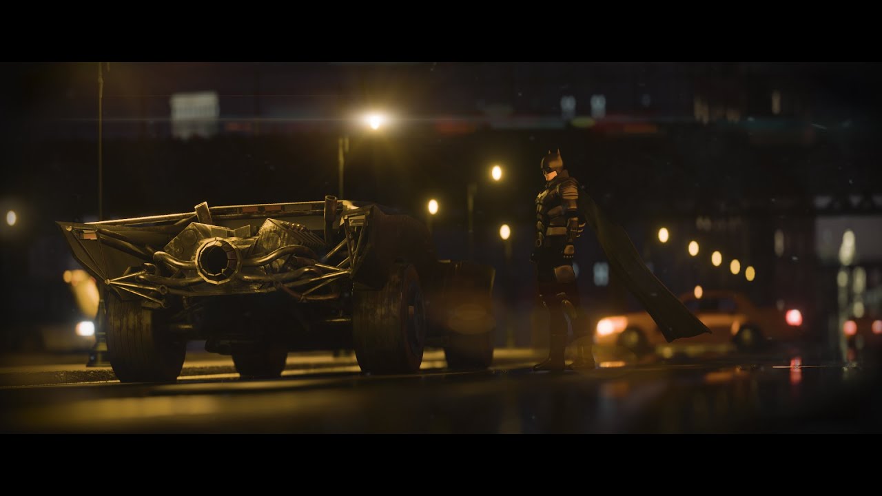 "INTERCEPT" A Batman Short -Trailer- Blender Eevee Concept - YouTube