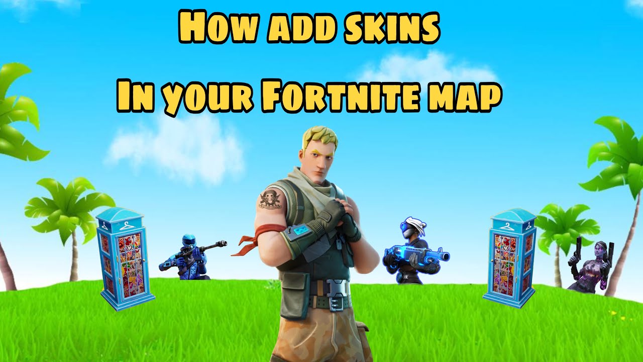 How to add skins in Fortnite creative [working method] - YouTube