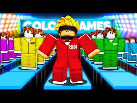 Brookhaven RP, But We Play The COLOR GAMES.. (Full Movie)
