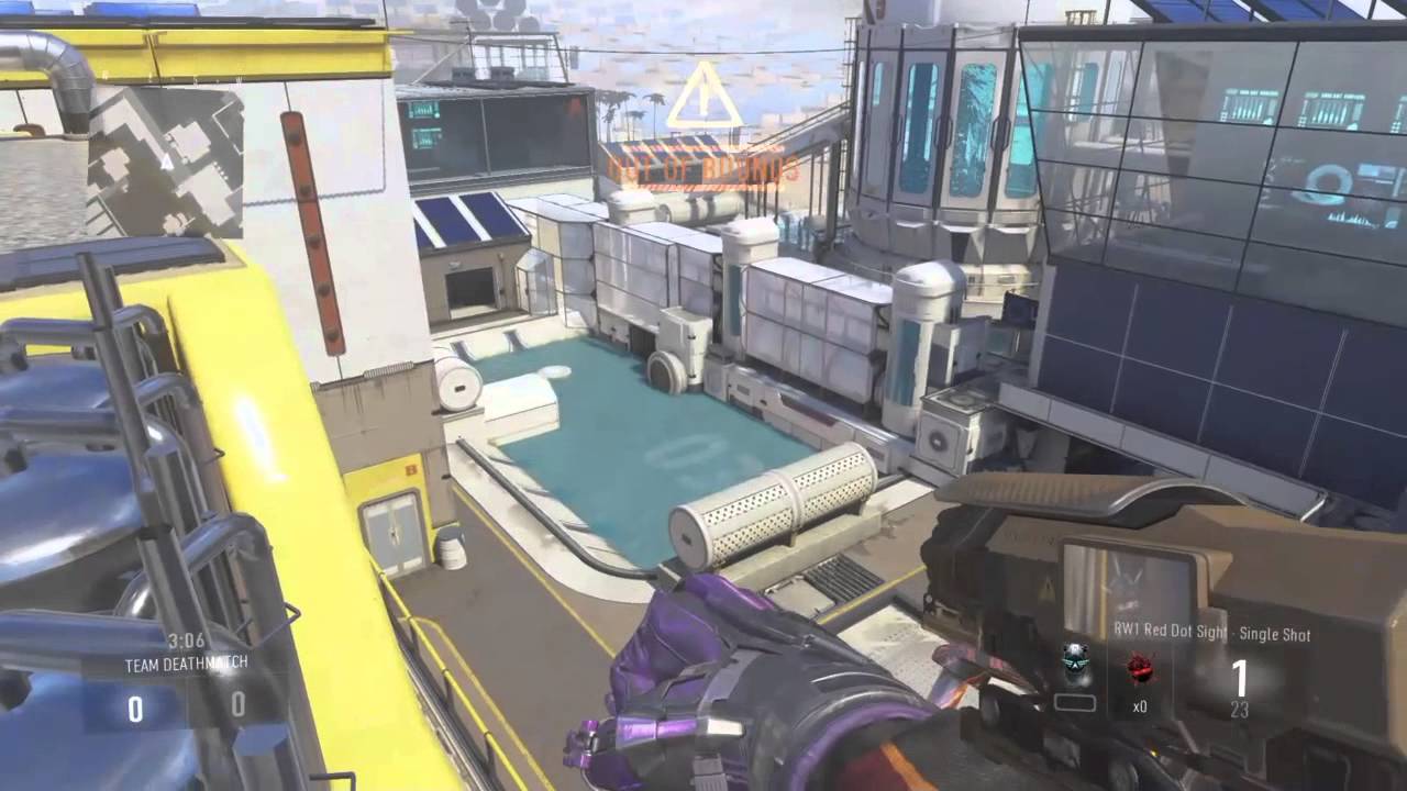 2 TOP OF THE MAP GLITCTES IN SOLAR | COD AW - YouTube