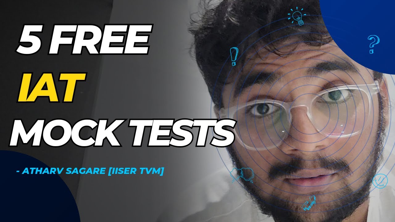 IAT Free Mock Tests | 5 IAT Practice Papers | IAT 2024 | IISER Aptitude ...