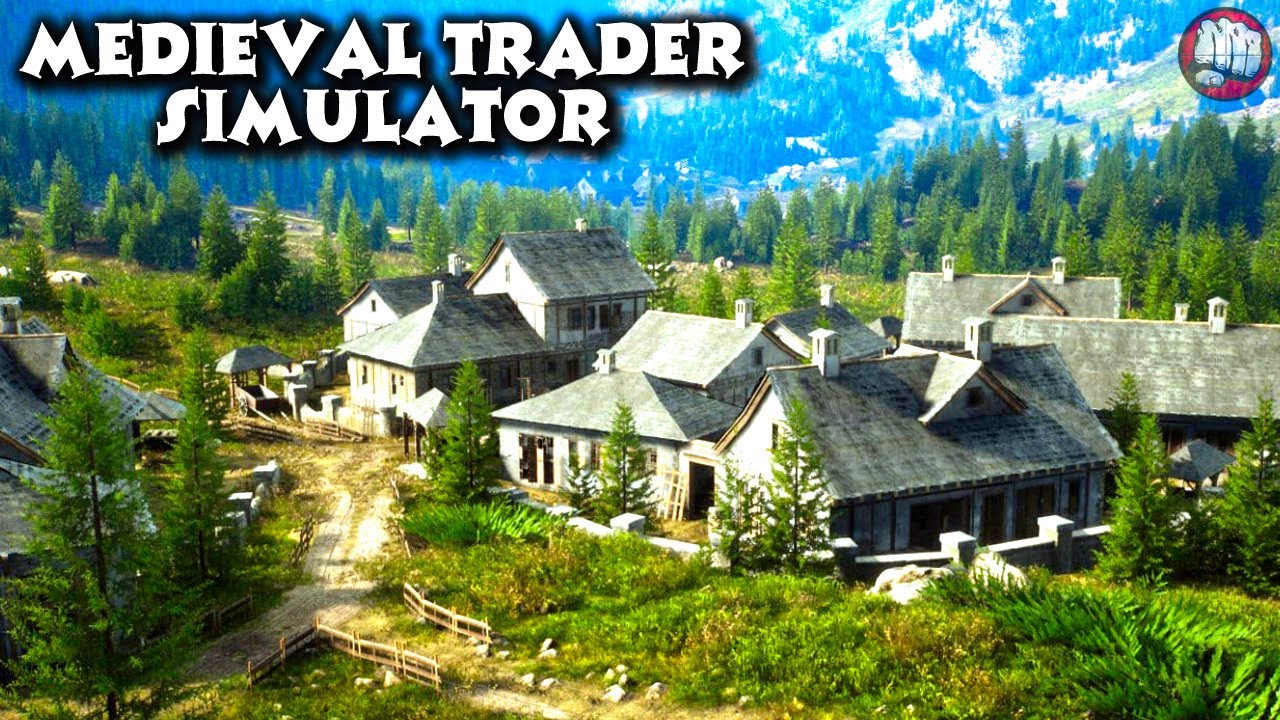Build A Medieval Shop | Medieval Trader Simulator Gameplay | First look ...