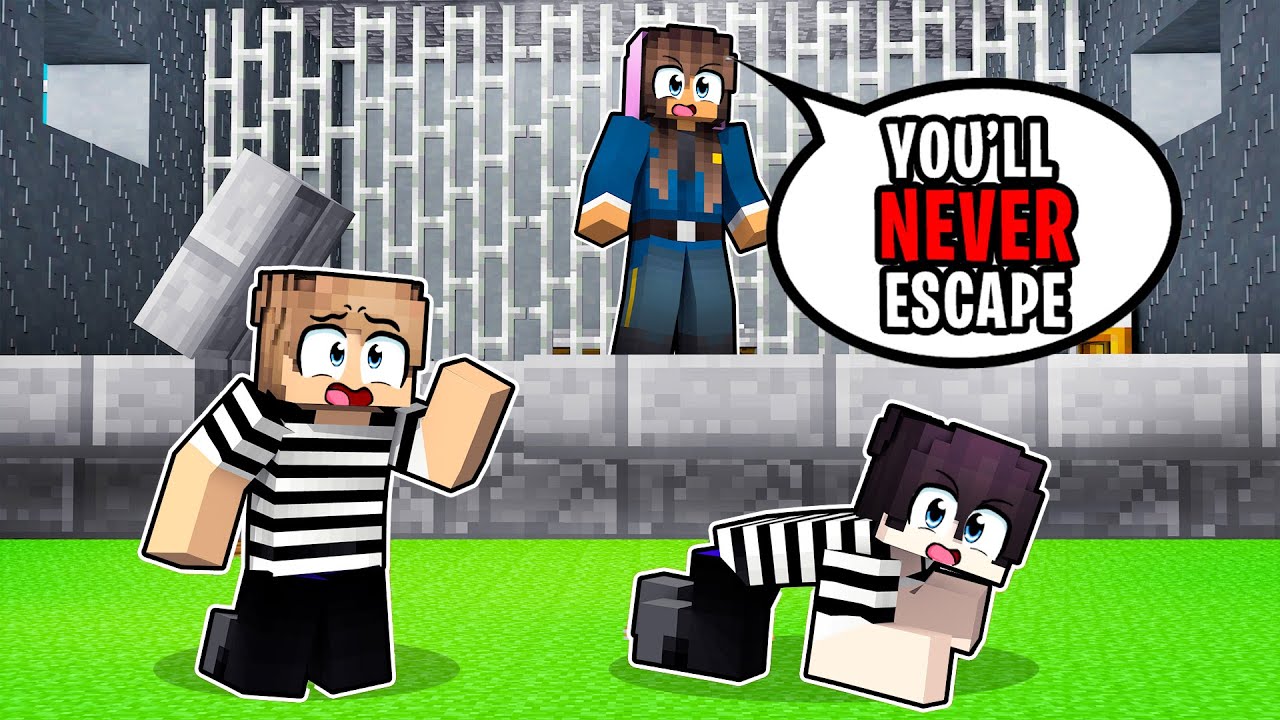 MINECRAFT JAILBREAK - Can you ESCAPE this Minecraft PRISON? - YouTube