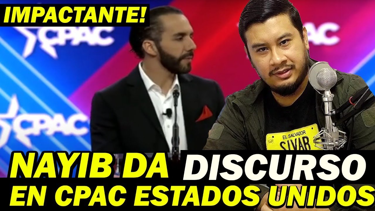 Discurso EN VIVO del Presidente Nayib Bukele de El Salvador - Bukele ...
