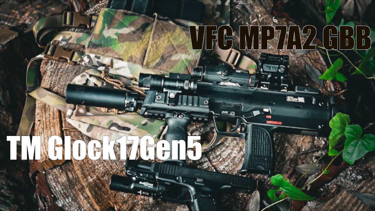 【Airsoft】火力×機動力＝無双！MP7A2 GBBで制圧完了⁉️最前線のリアルを体感せよ。【サバゲー】 - YouTube